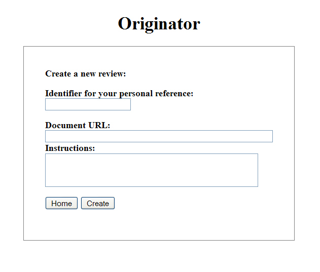 The input view is displayed: